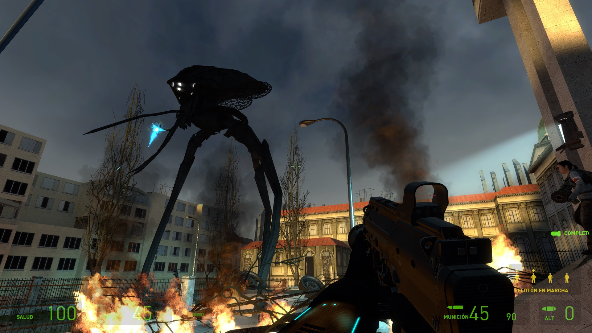 Tripod replaces Strider (BETA) Mod for Half-Life 2 | HL2 Mods