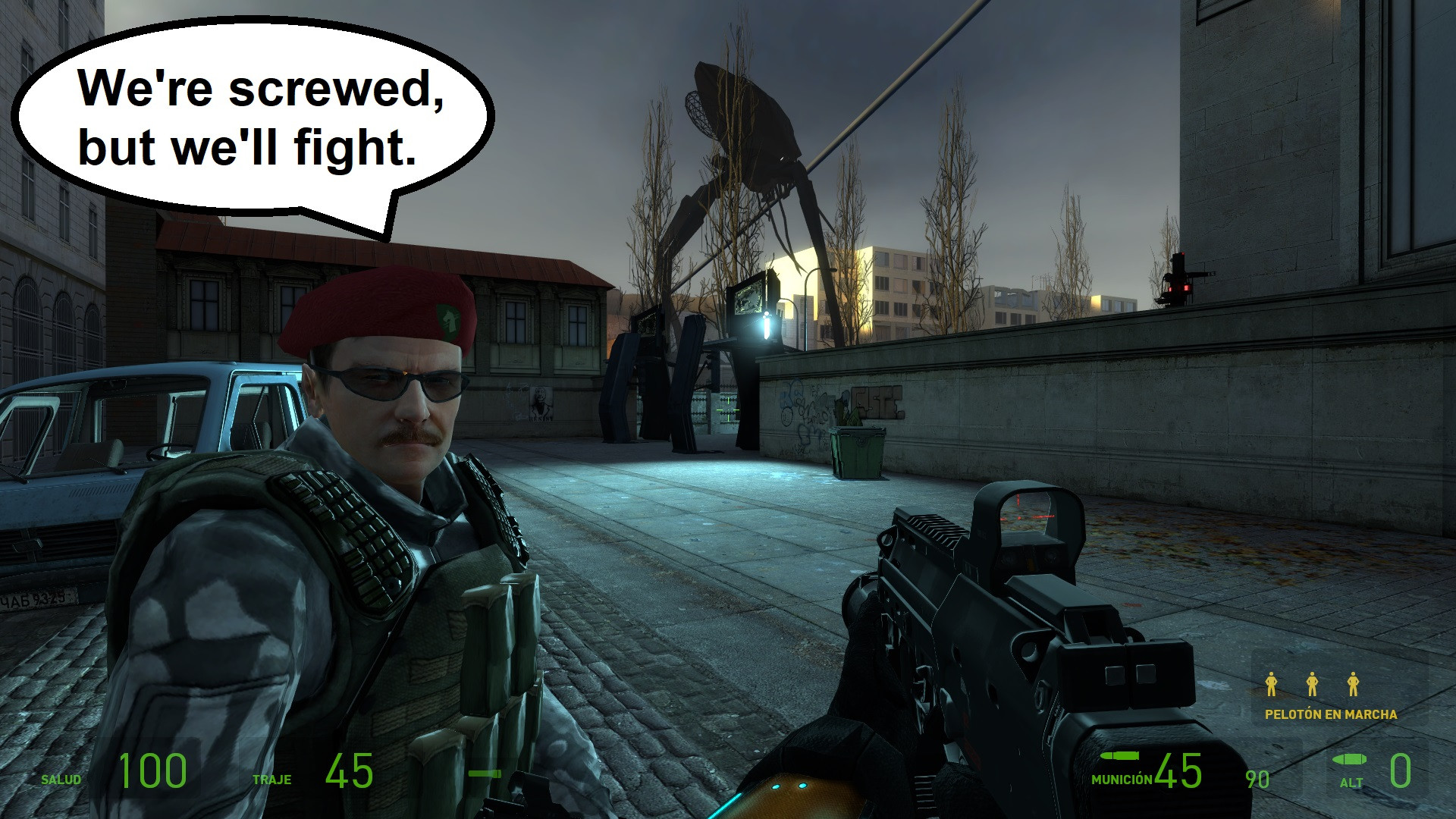 Tripod replaces Strider (BETA) Mod for Half-Life 2 | HL2 Mods