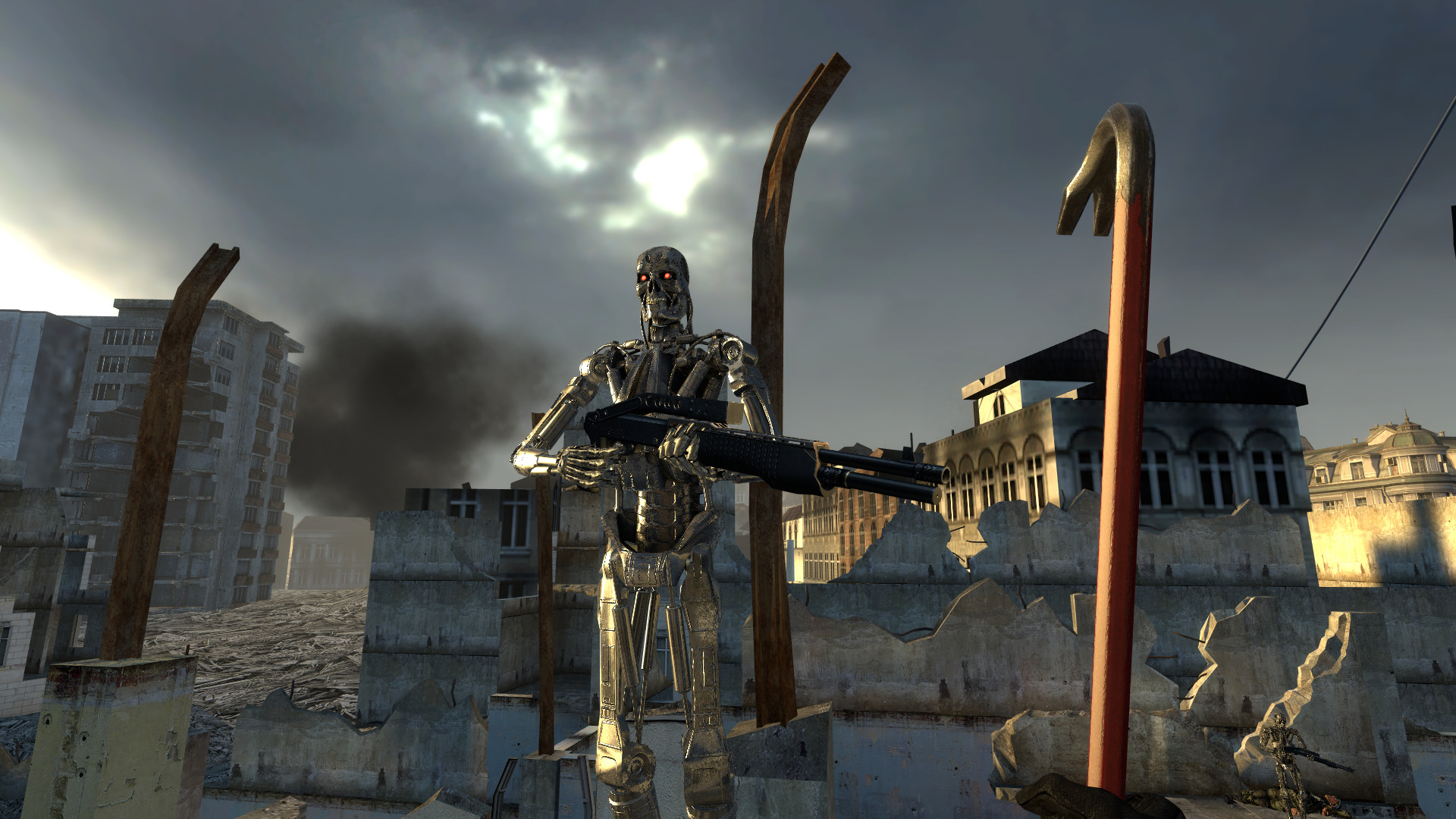 Terminator Combine & HK-Aerial. Updated & Bugs Fix Mod for Half-Life 2 ...