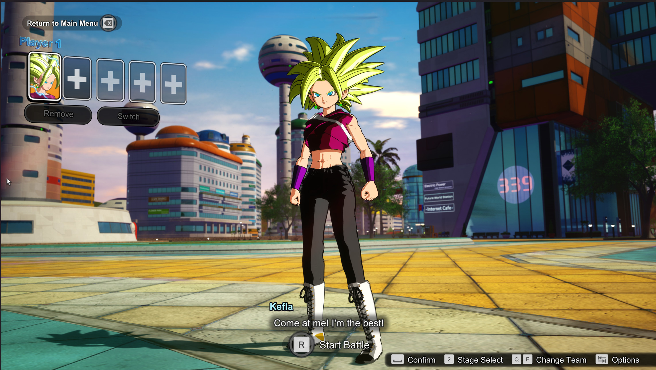 Urban Kefla Mod for Dragon Ball: Sparking! ZERO | DBSZ Mods