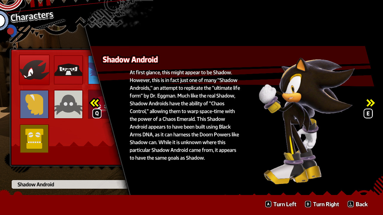 SHADOW ANDROID - WISPMIX Mod for Shadow Generations | SXSGShadow Mods