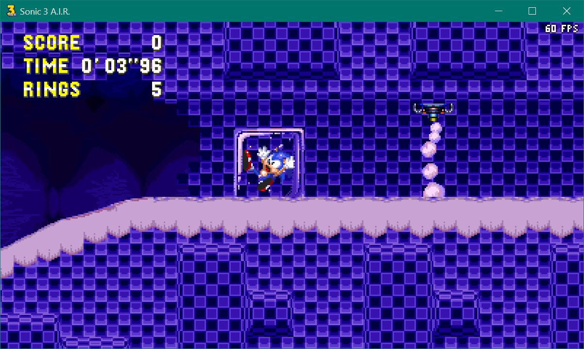 Cold Peaks Zone Mod for Sonic 3 A.I.R. | S3AIR Mods