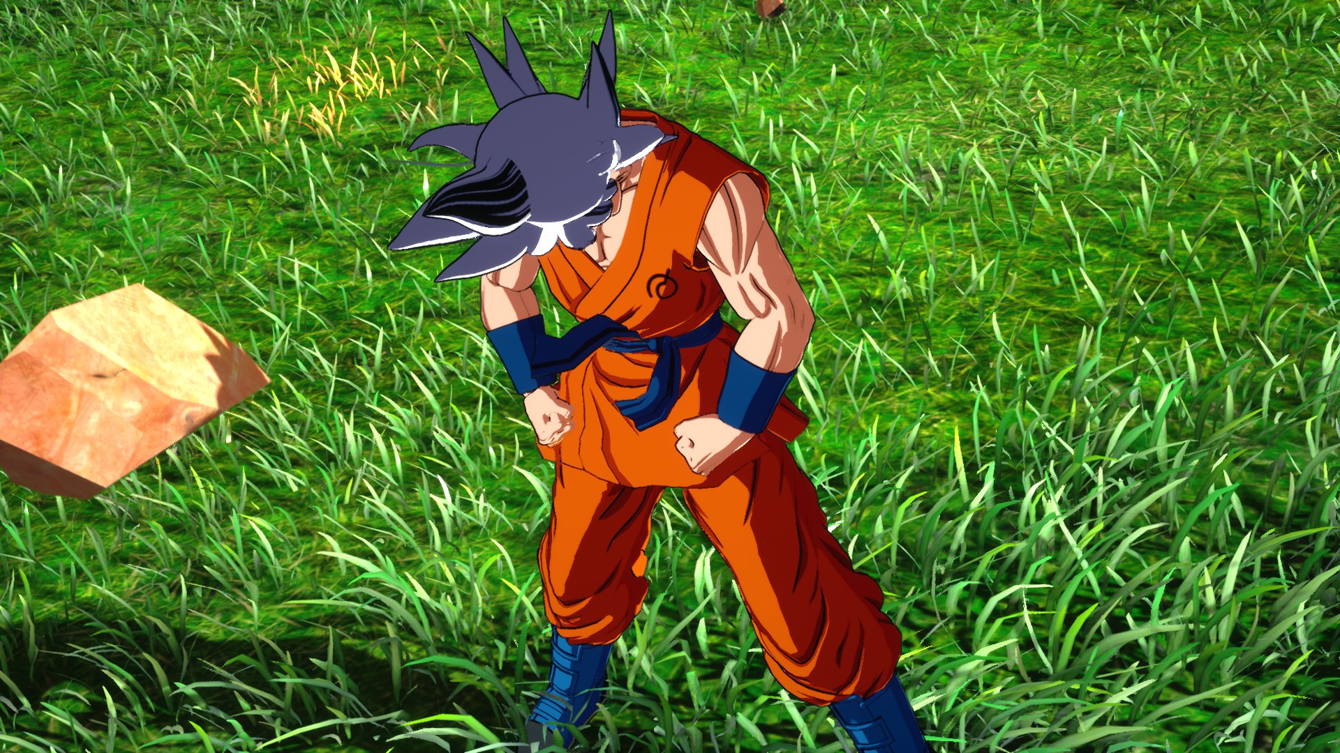 Goku (MUI) transform to Goku SSJ (Mid) Mod for Dragon Ball: Sparking ...
