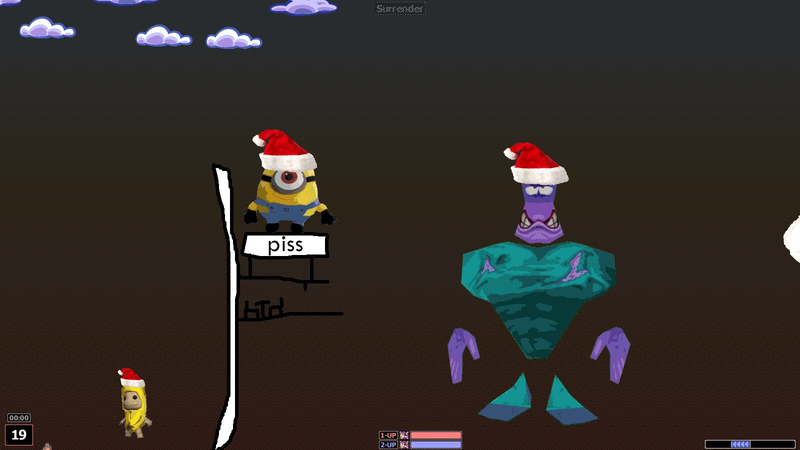 Christmas in the Late Hours Mod for Worms: Armageddon | WA Mods