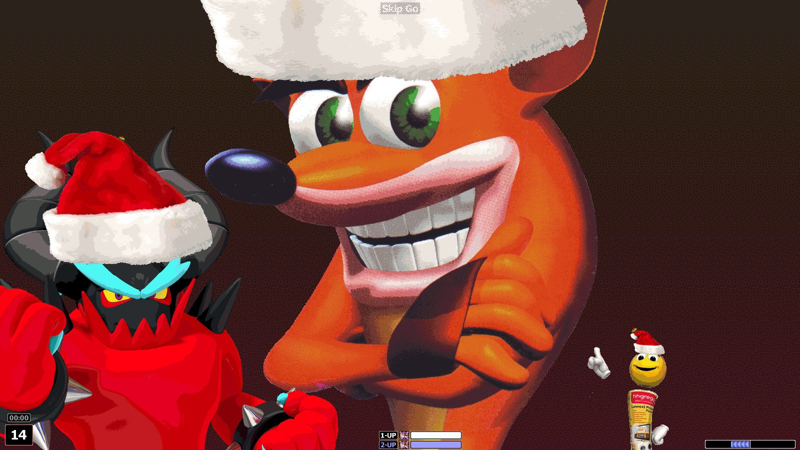Christmas in the Late Hours Mod for Worms: Armageddon | WA Mods