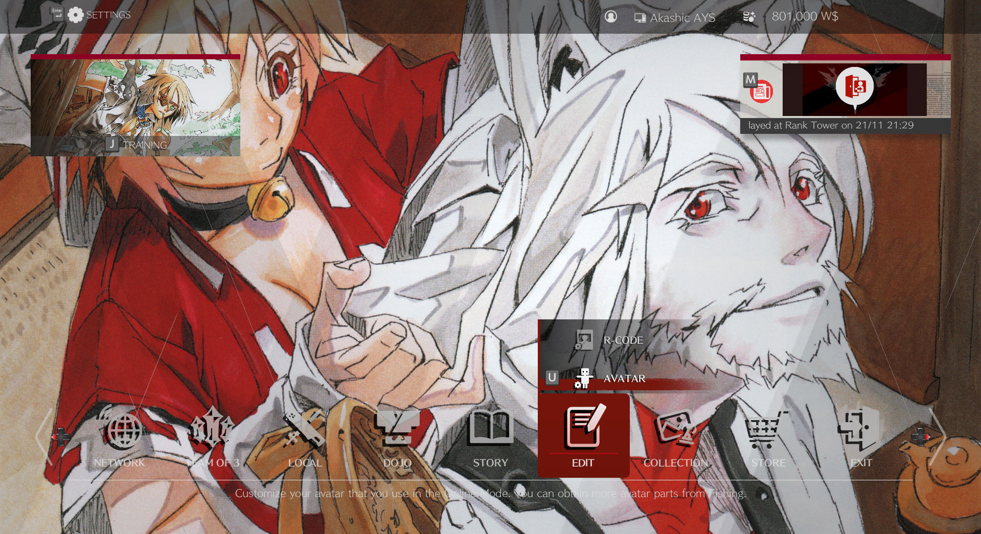 Daisuke Art for the Main Menu Mod for GUILTY GEAR -STRIVE- | GGST Mods