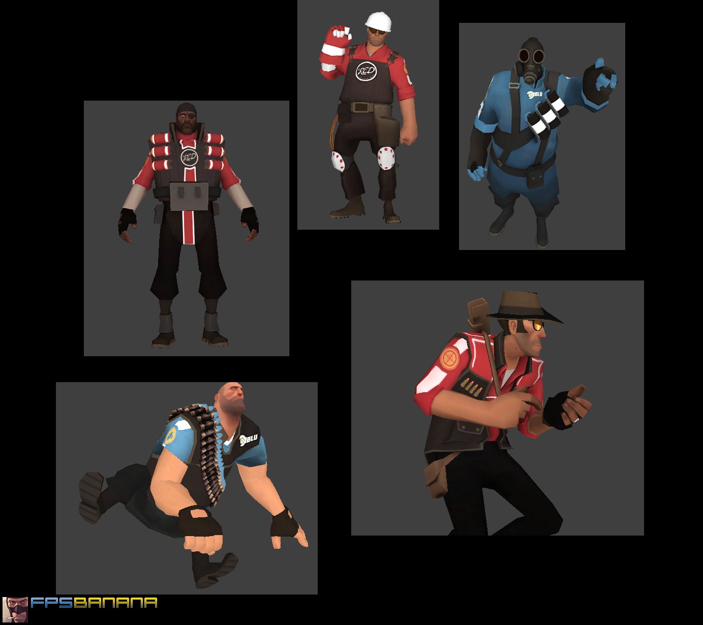 TF2 Company Pack V2 Mod for Team Fortress 2 | TF2 Mods
