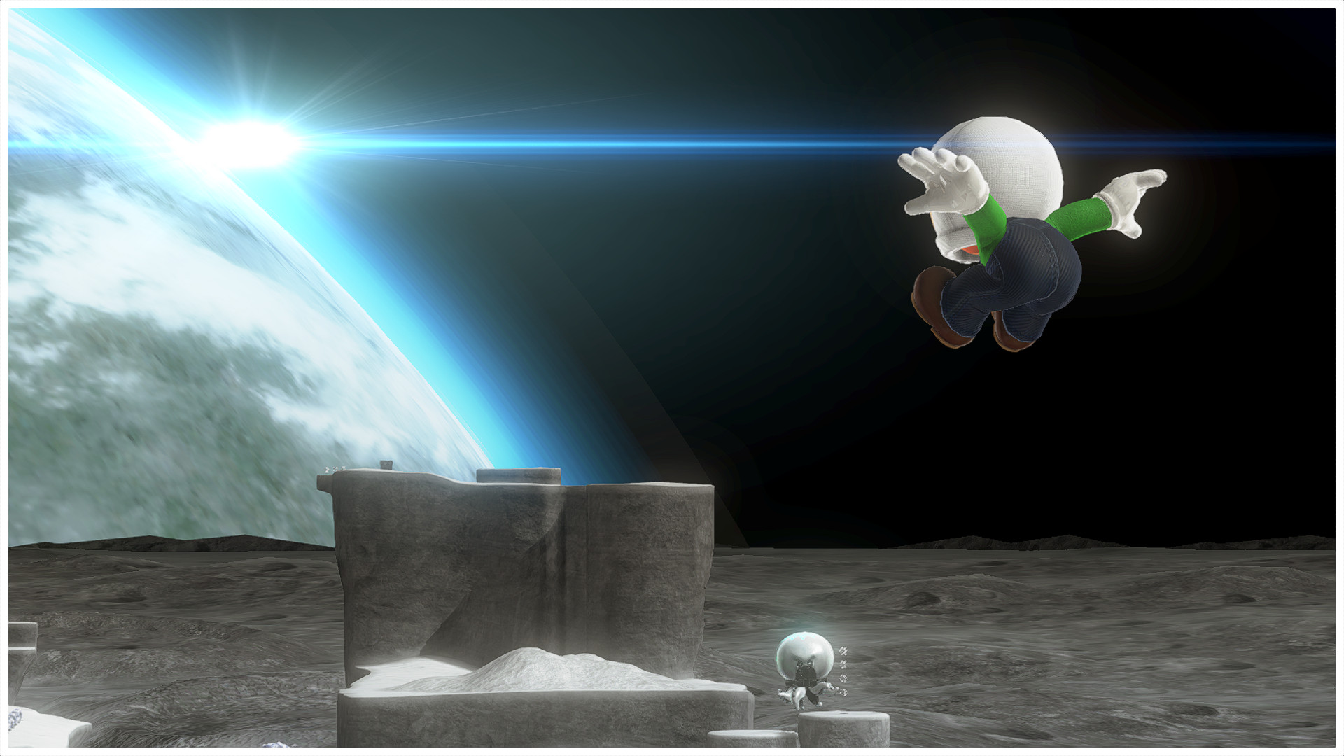 [MOON UPDATE]Luigi Physics Mod for Super Mario Odyssey | SMO Mods