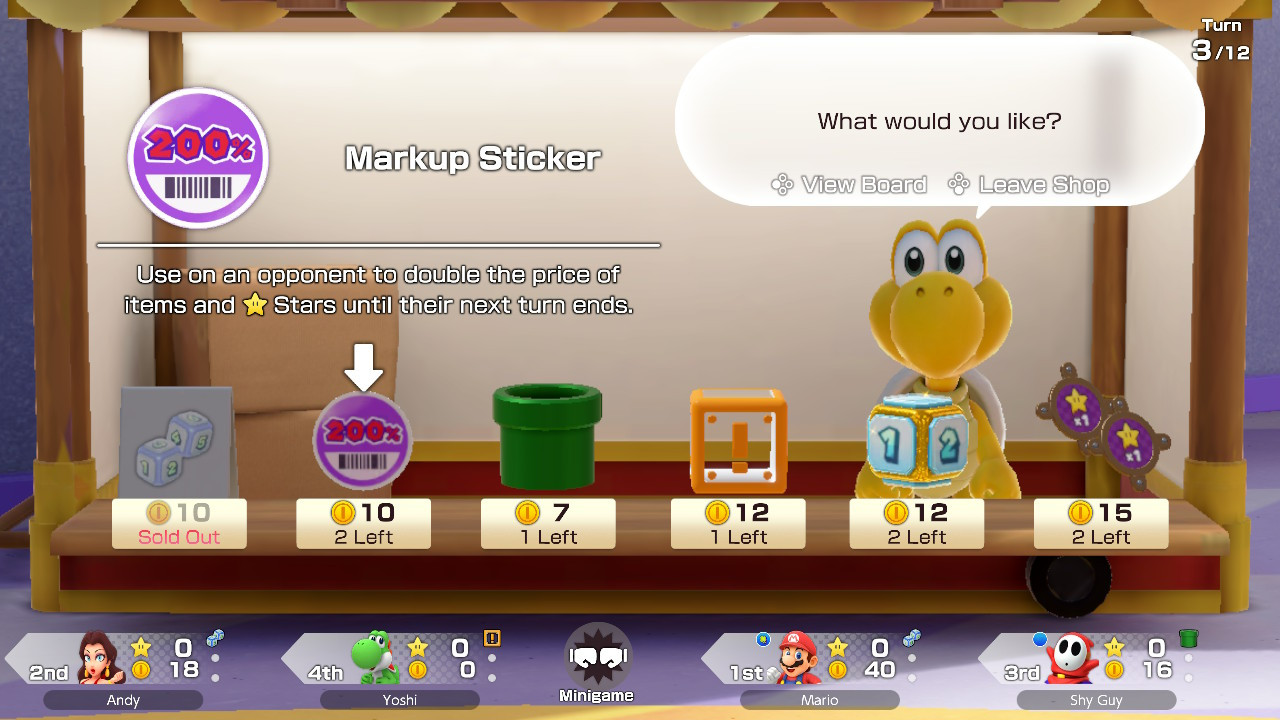 Item Inflation (Expensive Items) Mod for Super Mario Party Jamboree ...