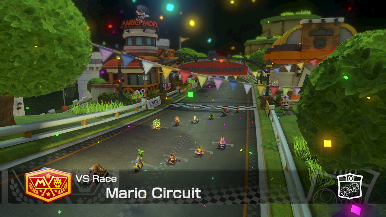 Night Mario Circuit Mod for Mario Kart 8 | MK8 Mods
