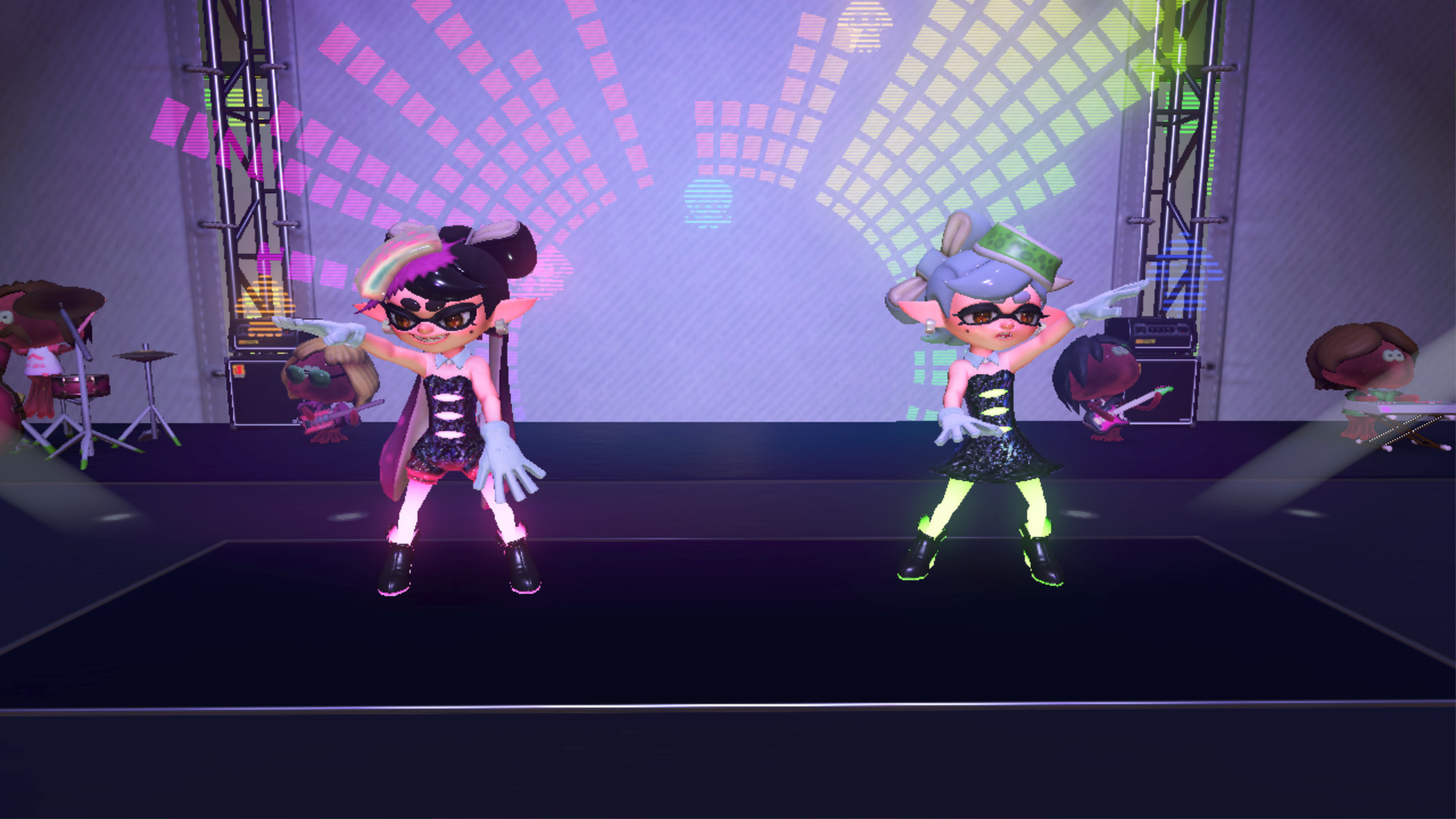 Grandfest Squid Sisters Night Emmision Fix Mod for Splatoon 3 ...