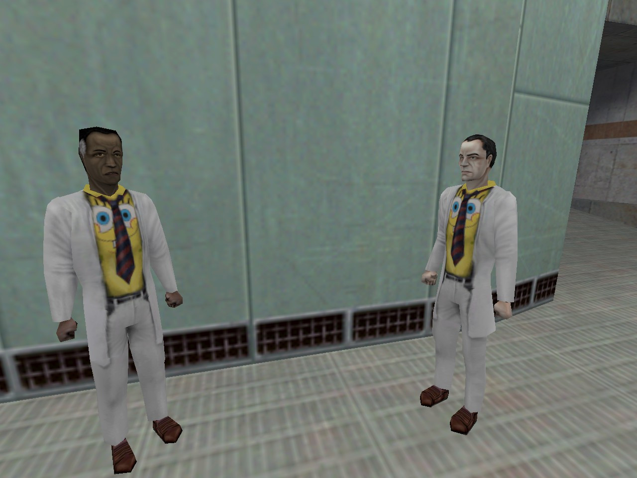 Spongebob shirt Scientist Mod for Half-Life | HL Mods