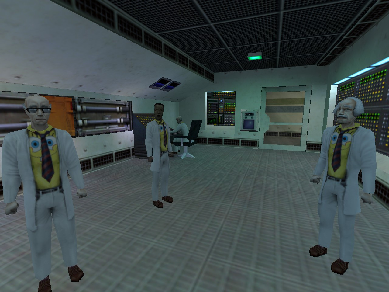 Spongebob shirt Scientist Mod for Half-Life | HL Mods