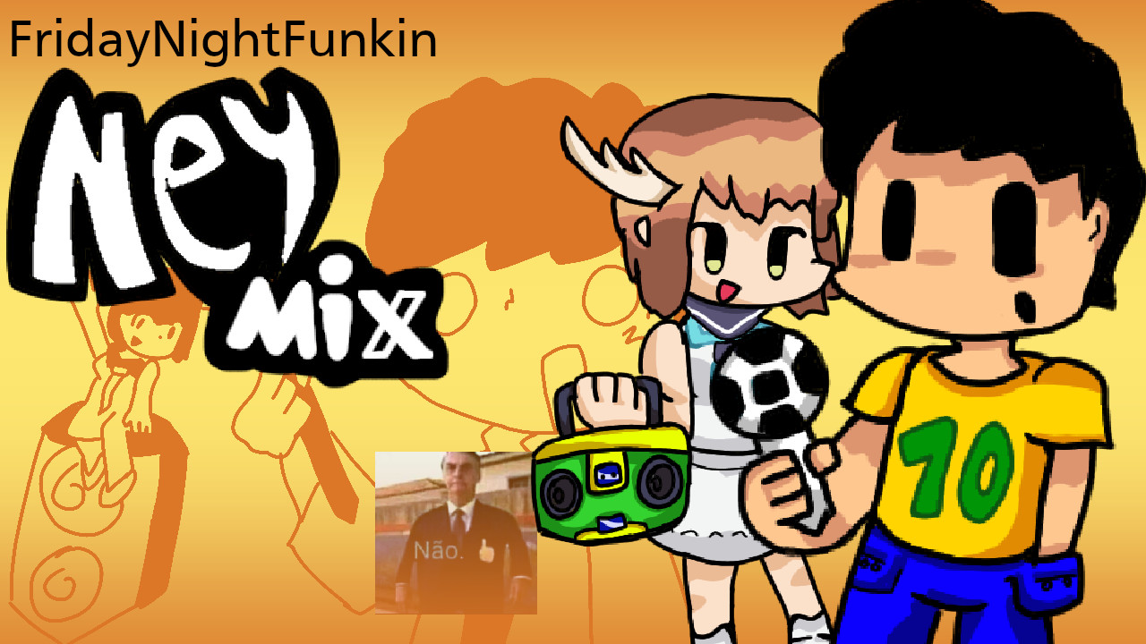 FNF Neymar Mix! Mod for Friday Night Funkin' | FNF Mods