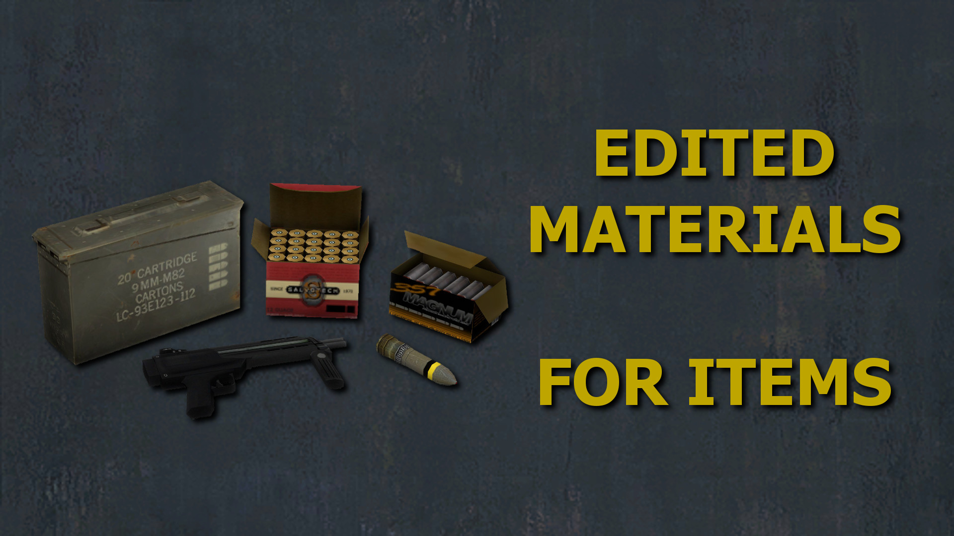 Edited Materials for Items Mod for Half-Life 2 | HL2 Mods