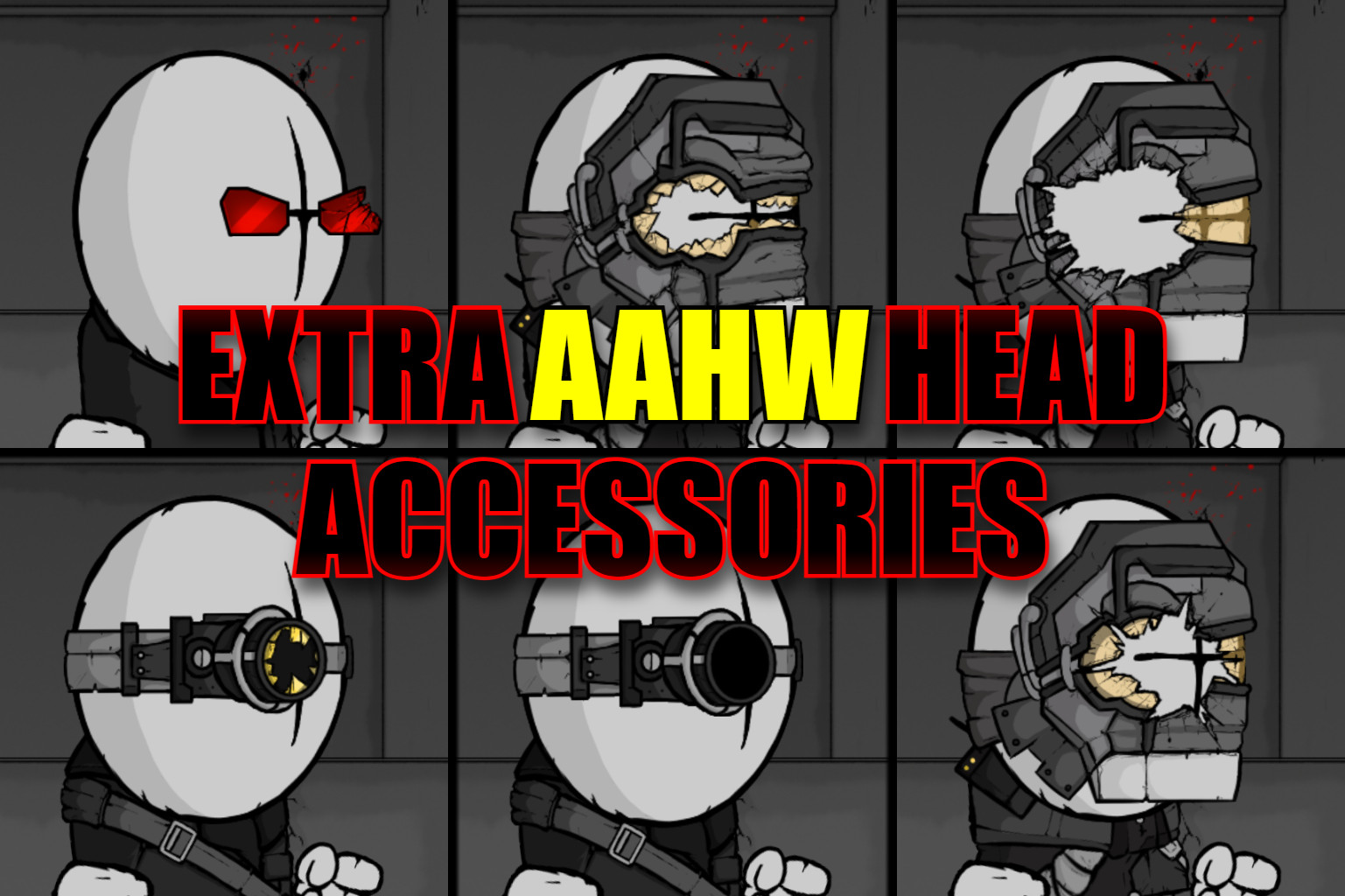 Extra AAHW Head Accessories Mod for Madness Interactive Reloaded | MIR Mods