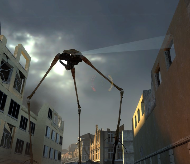 Searchlight Strider Mod for Half-Life 2 | HL2 Mods