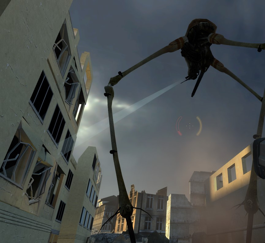 Searchlight Strider Mod for Half-Life 2 | HL2 Mods