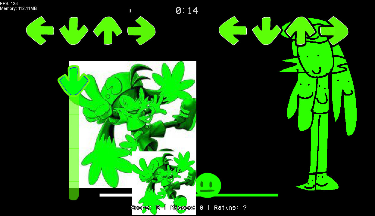 FNF GREENLY: GREEN 8 Mod for Friday Night Funkin' | FNF Mods