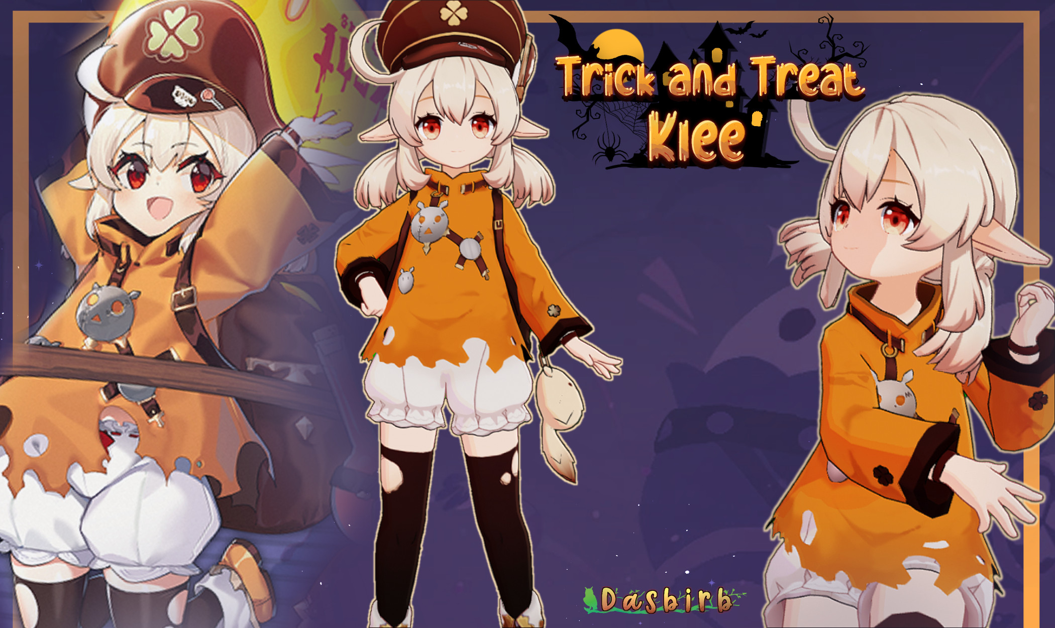 Trick and Treat Klee Mod for Genshin Impact | GI Mods