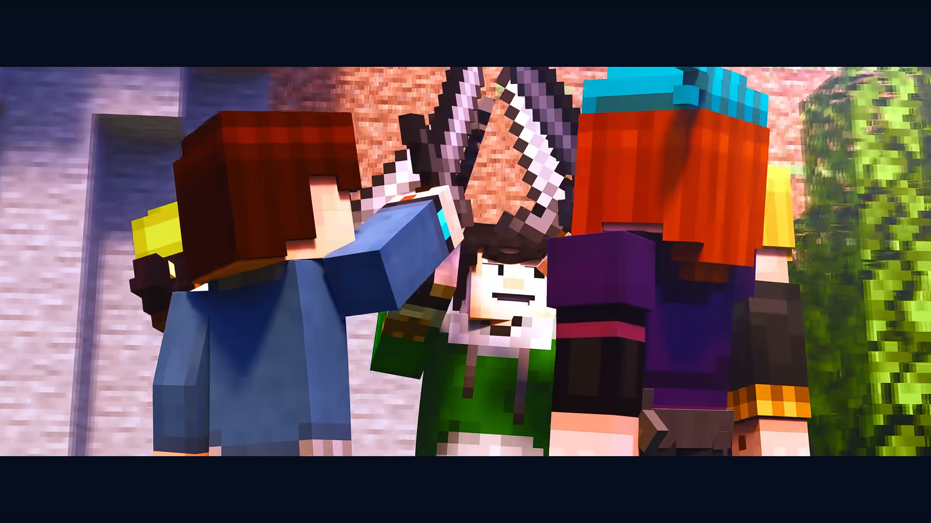 "Block by Block" Remake Jesse Mod for Minecraft: Story Mode | M:SM Mods