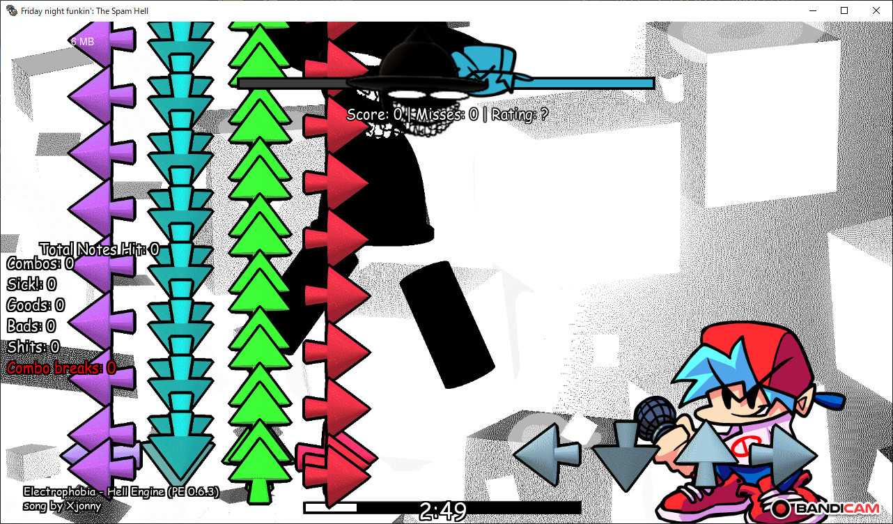 Dave and Bambi THE SPAM HELL V2 Mod for Friday Night Funkin' | FNF Mods