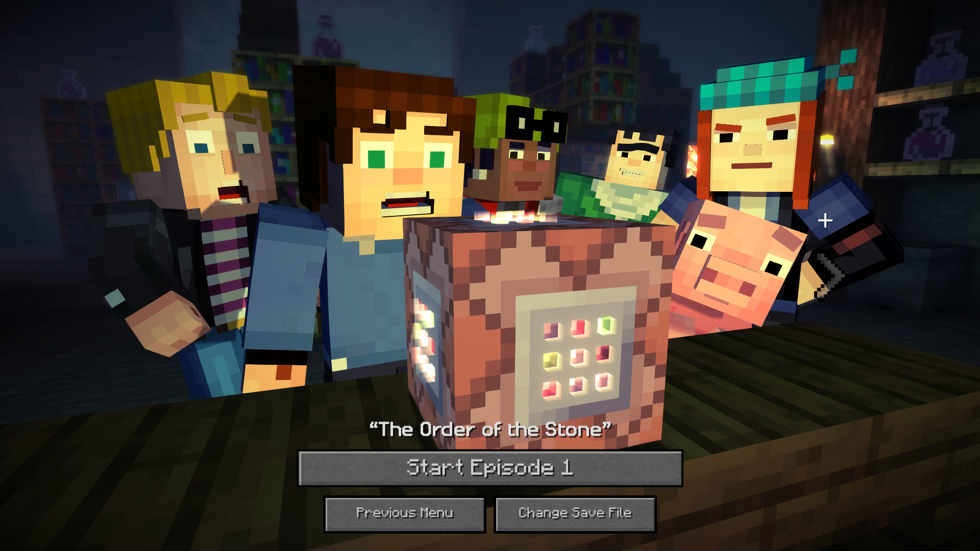 "Block by Block" Remake Jesse Mod for Minecraft: Story Mode | M:SM Mods