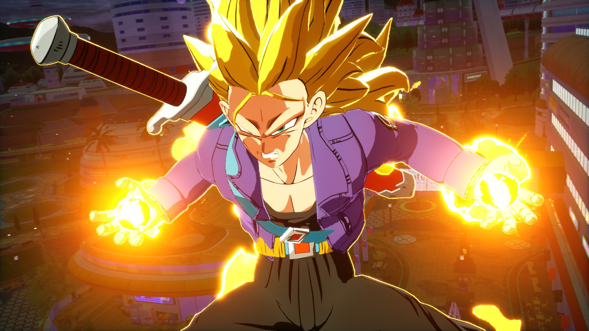 Trunks Super Saiyan 3 Wallpaper