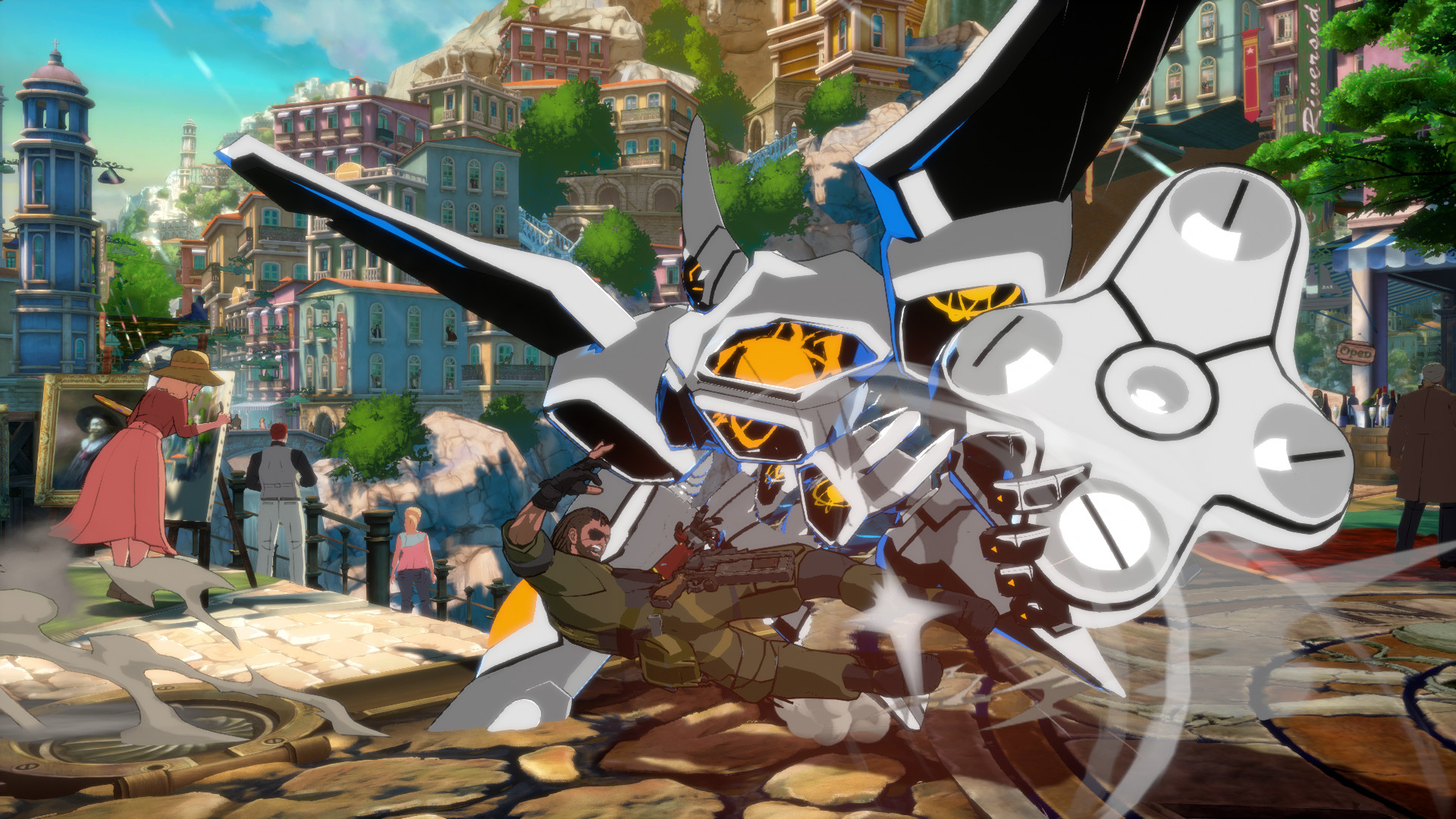 MGS5 Big Boss / Venom Snake over Happy Chaos Mod for GUILTY GEAR ...