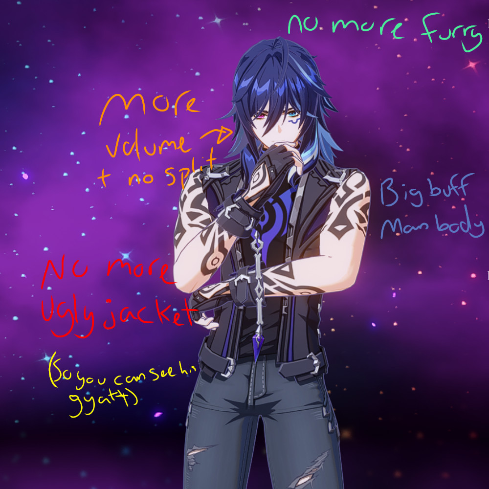 Buff Ororon w/o his cape +skin options Mod for Genshin Impact | GI Mods