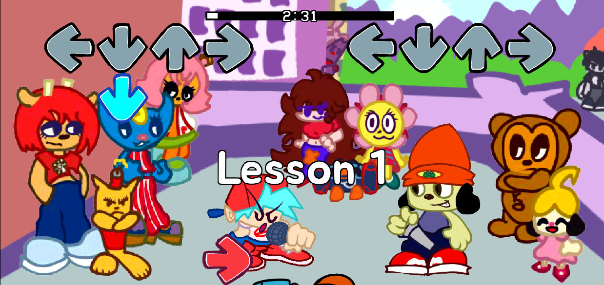 Parappa One Shot Mod for Friday Night Funkin' | FNF Mods