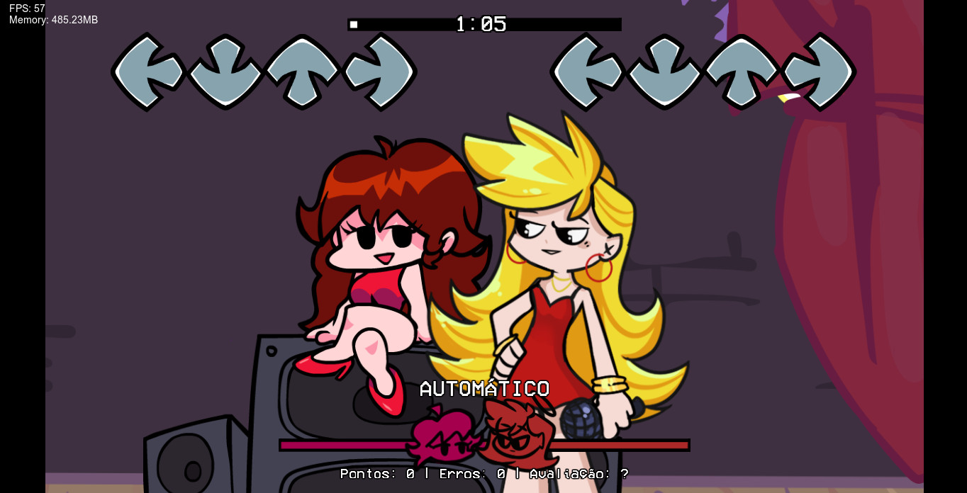 Playable Panty And Stocking Mod for Friday Night Funkin' | FNF Mods