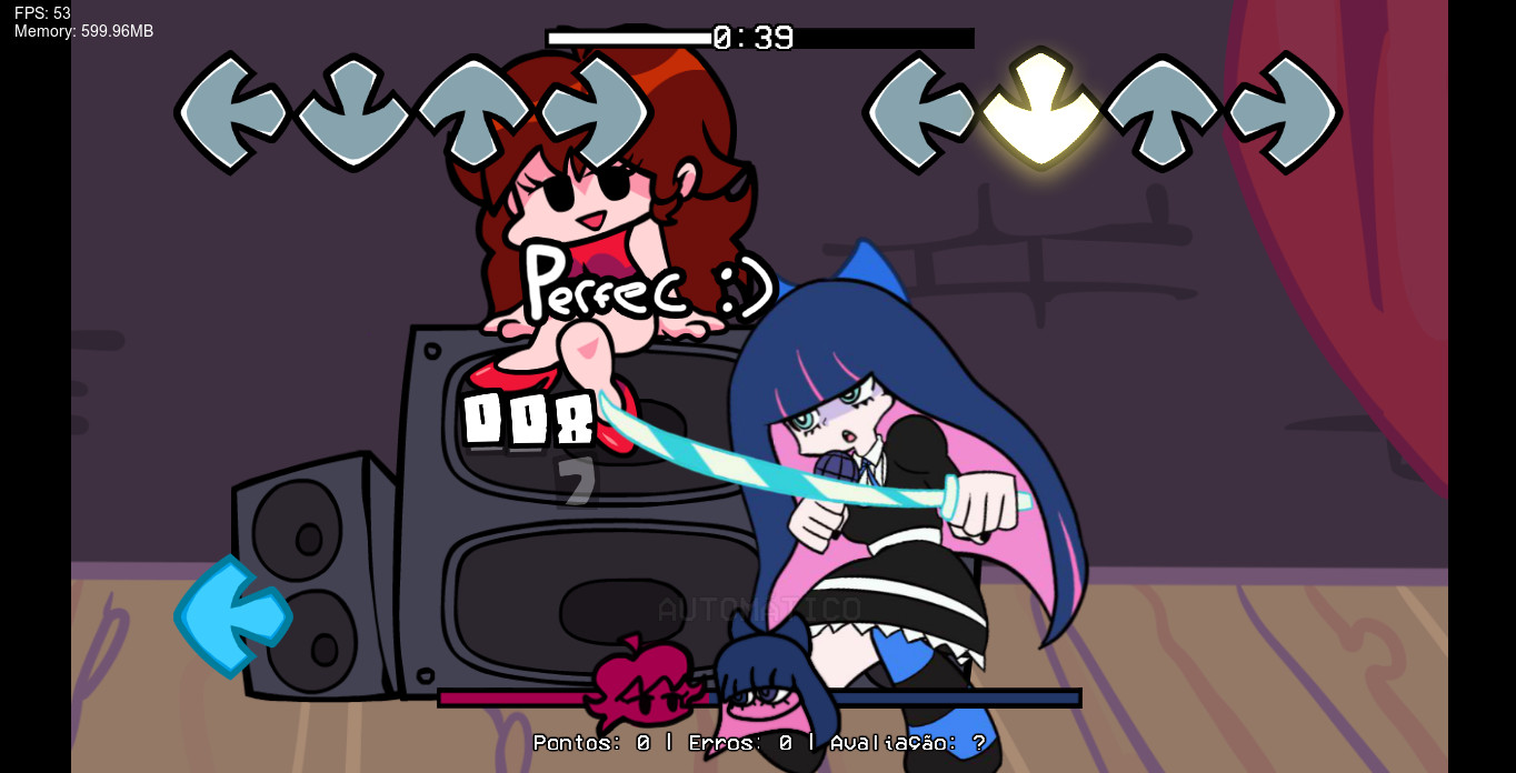 Playable Panty And Stocking Mod for Friday Night Funkin' | FNF Mods
