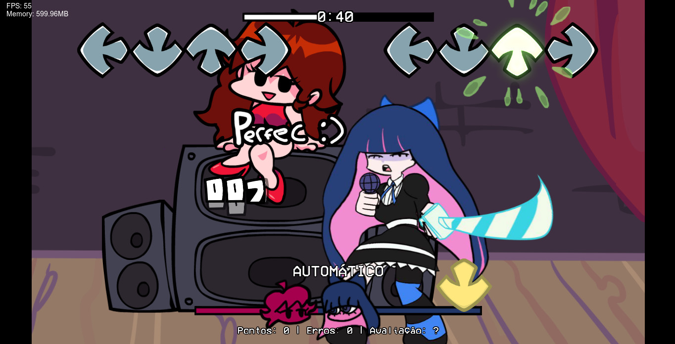 Playable Panty And Stocking Mod for Friday Night Funkin' | FNF Mods