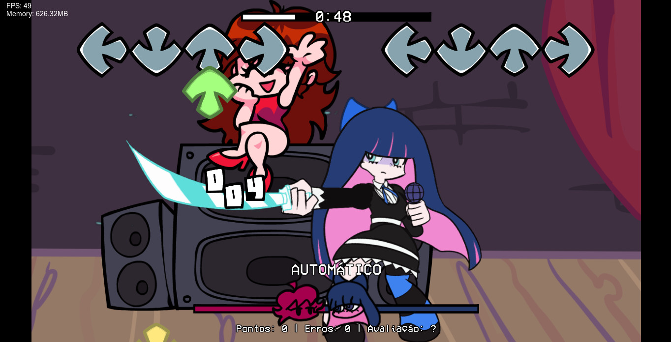 Playable Panty And Stocking Mod for Friday Night Funkin' | FNF Mods