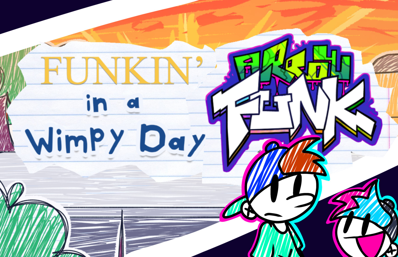 Funkin' in a Wimpy Day Arrow Funk (Full Week) Mod for Friday Night ...