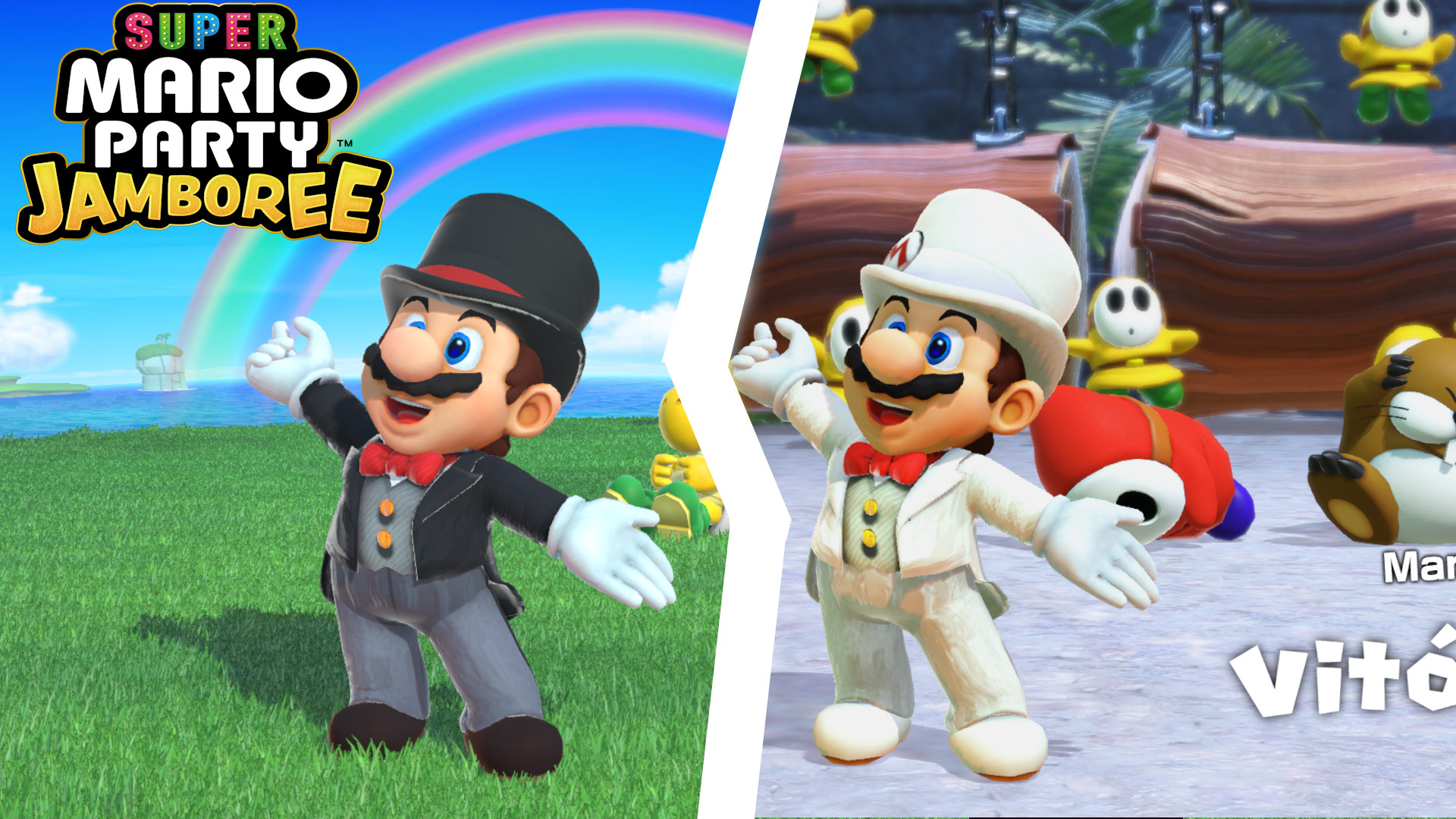 Mario Tuxedo Pack Mod for Super Mario Party Jamboree | SMPJ Mods