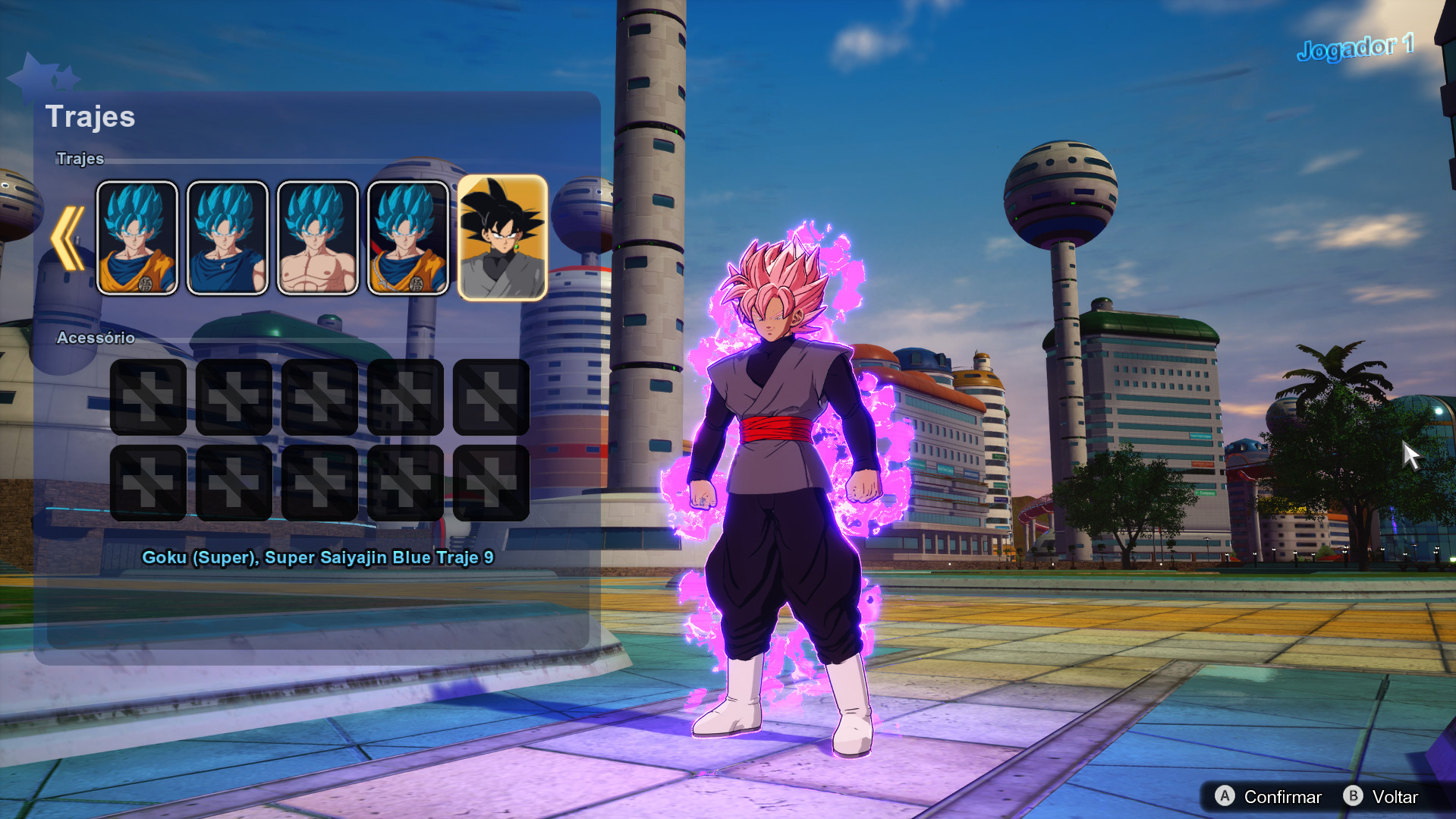 Goku Black Over Goku (Super) NEW SLOT Mod for Dragon Ball: Sparking ...