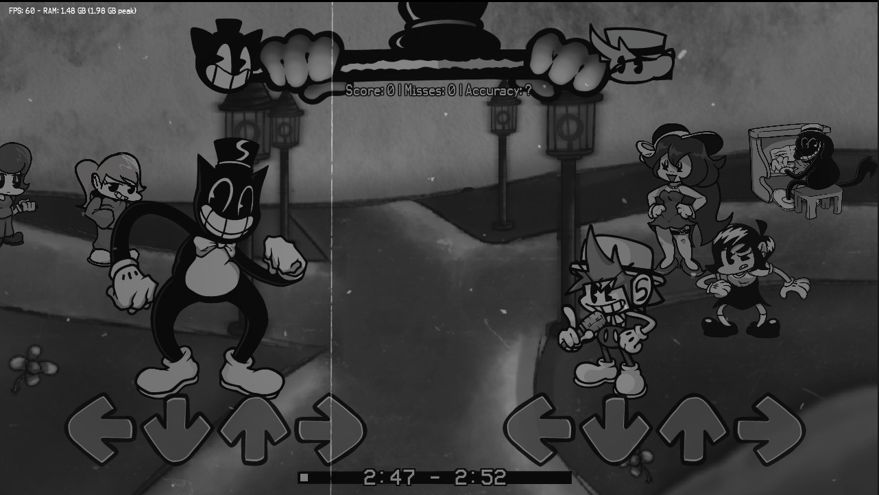 VS Cartoon Cat V2 - Optimized Mod for Friday Night Funkin' | FNF Mods