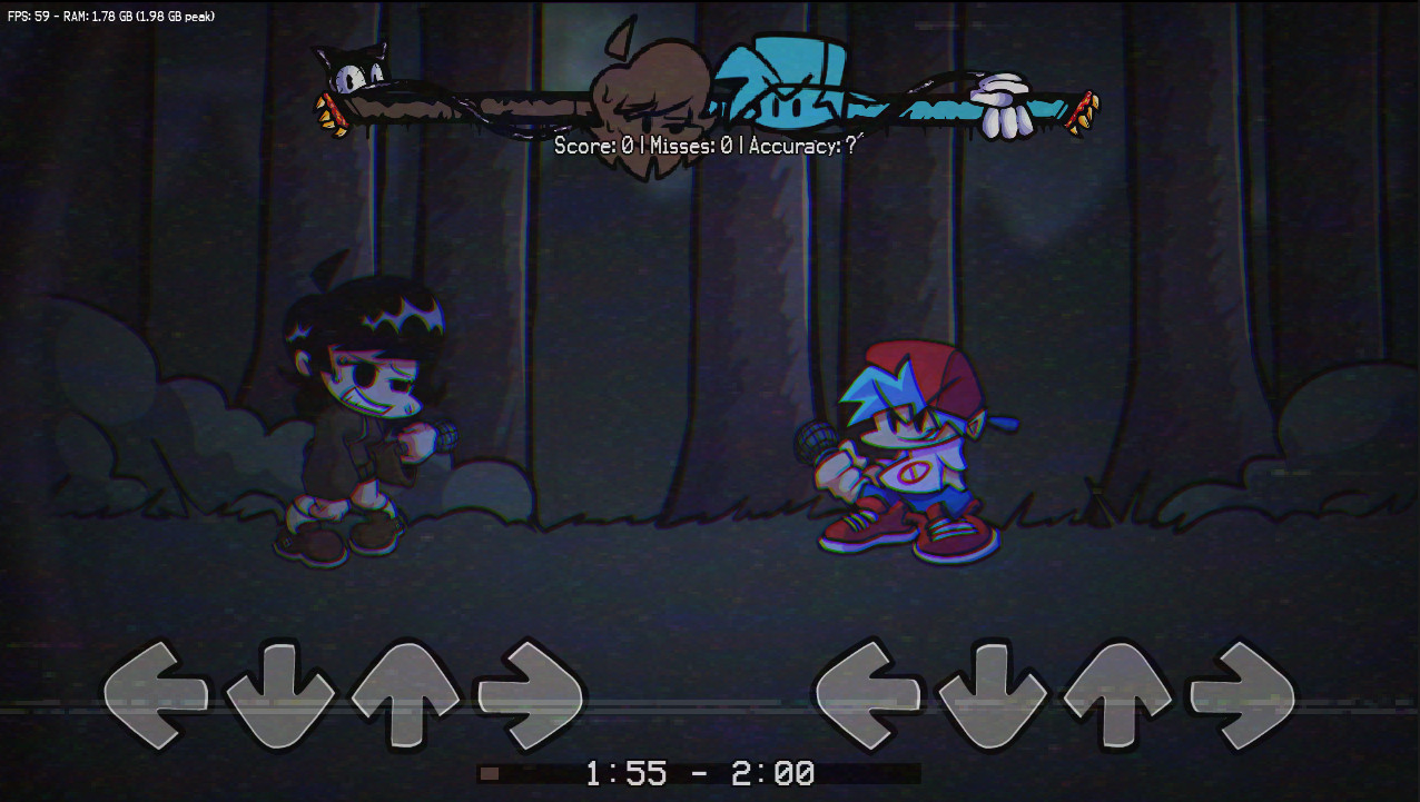 VS Cartoon Cat V2 - Optimized Mod for Friday Night Funkin' | FNF Mods