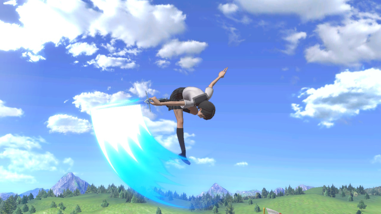 Hinako Shirai from Blue Reflection Mod for Super Smash Bros. Ultimate ...