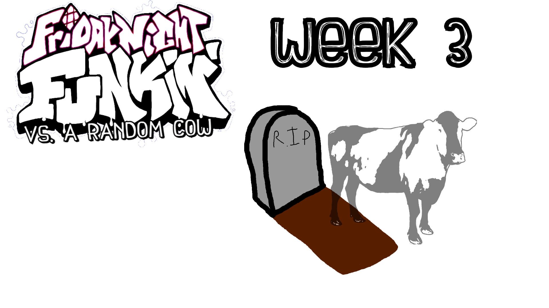 FNF' vs a random cow [Small Update] Mod for Friday Night Funkin' | FNF Mods