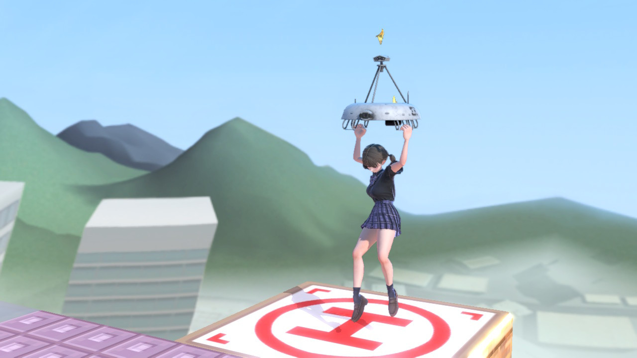 Kokoro Utsubo from Blue Reflection: Second Light Mod for Super Smash ...