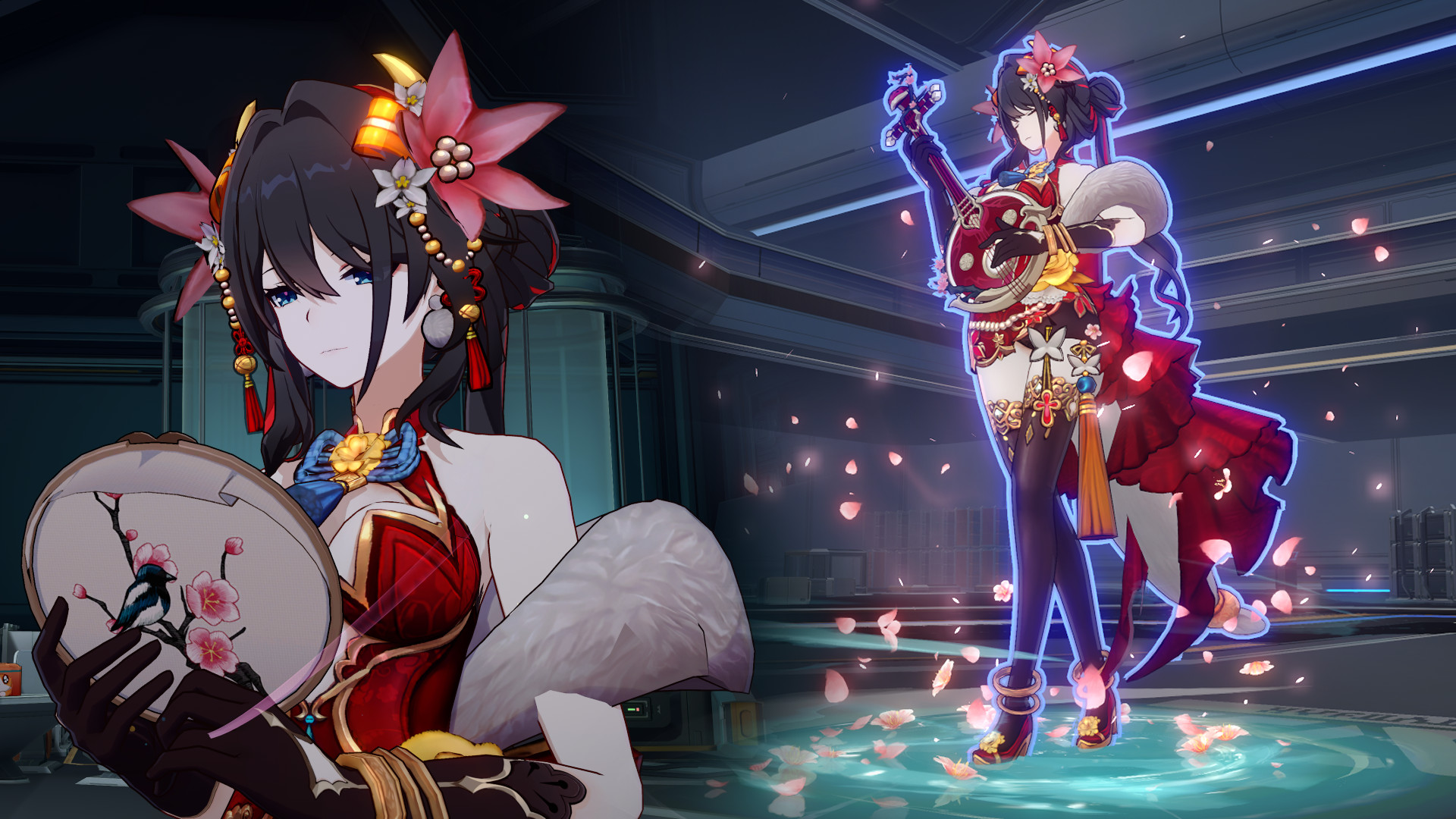 Ruan Mei in Red Mod for Honkai Star Rail | HSR Mods