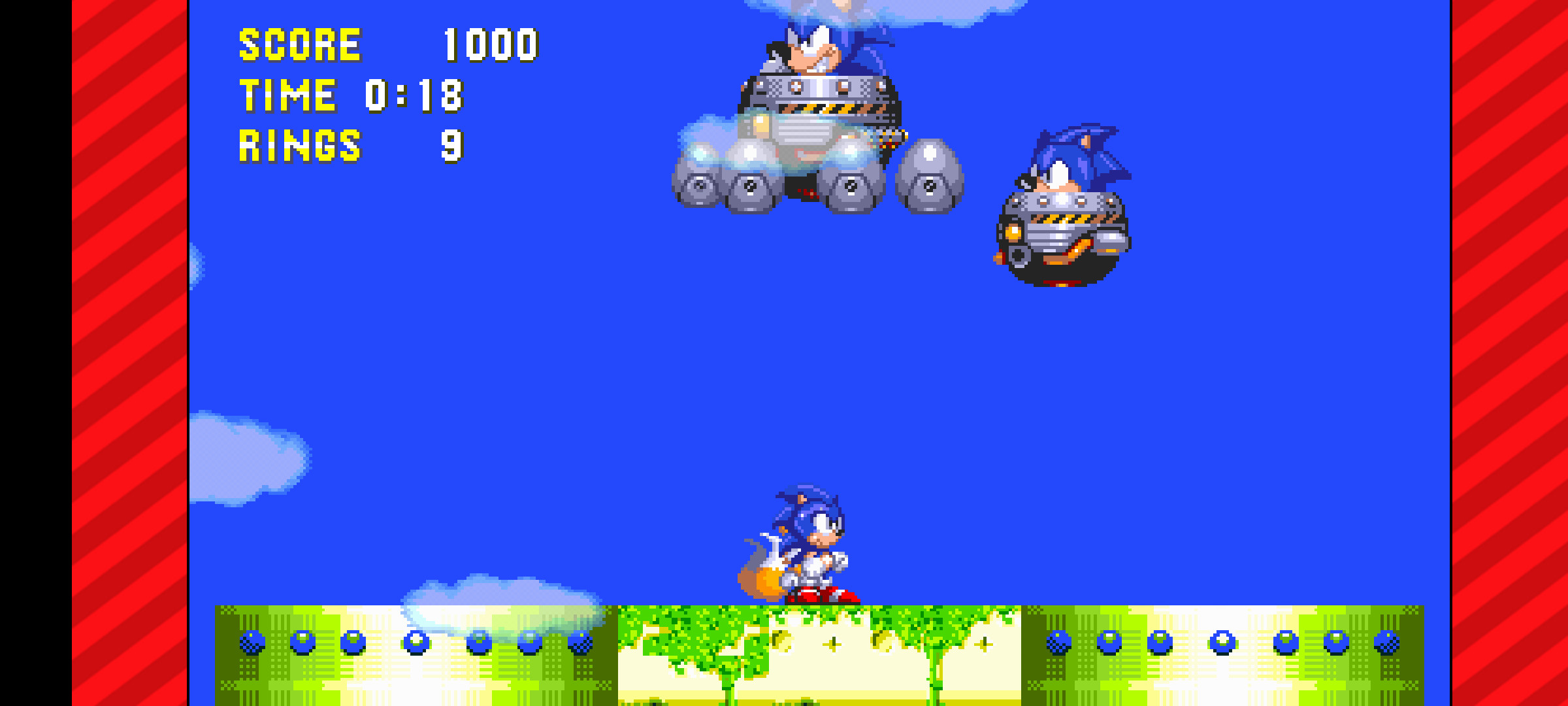 Pseudo Sonic over Mecha Sonic Mod for Sonic 3 A.I.R. | S3AIR Mods