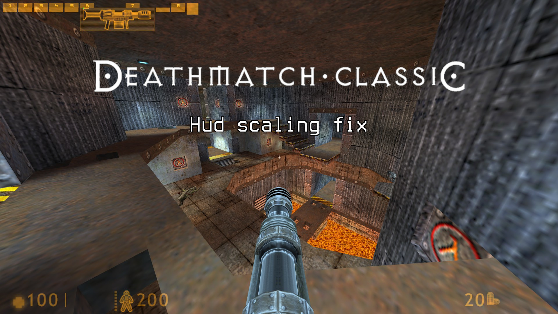 DMC Upscaled Hud (Hud Scaling Fix) Mod for Deathmatch Classic | DMC Mods