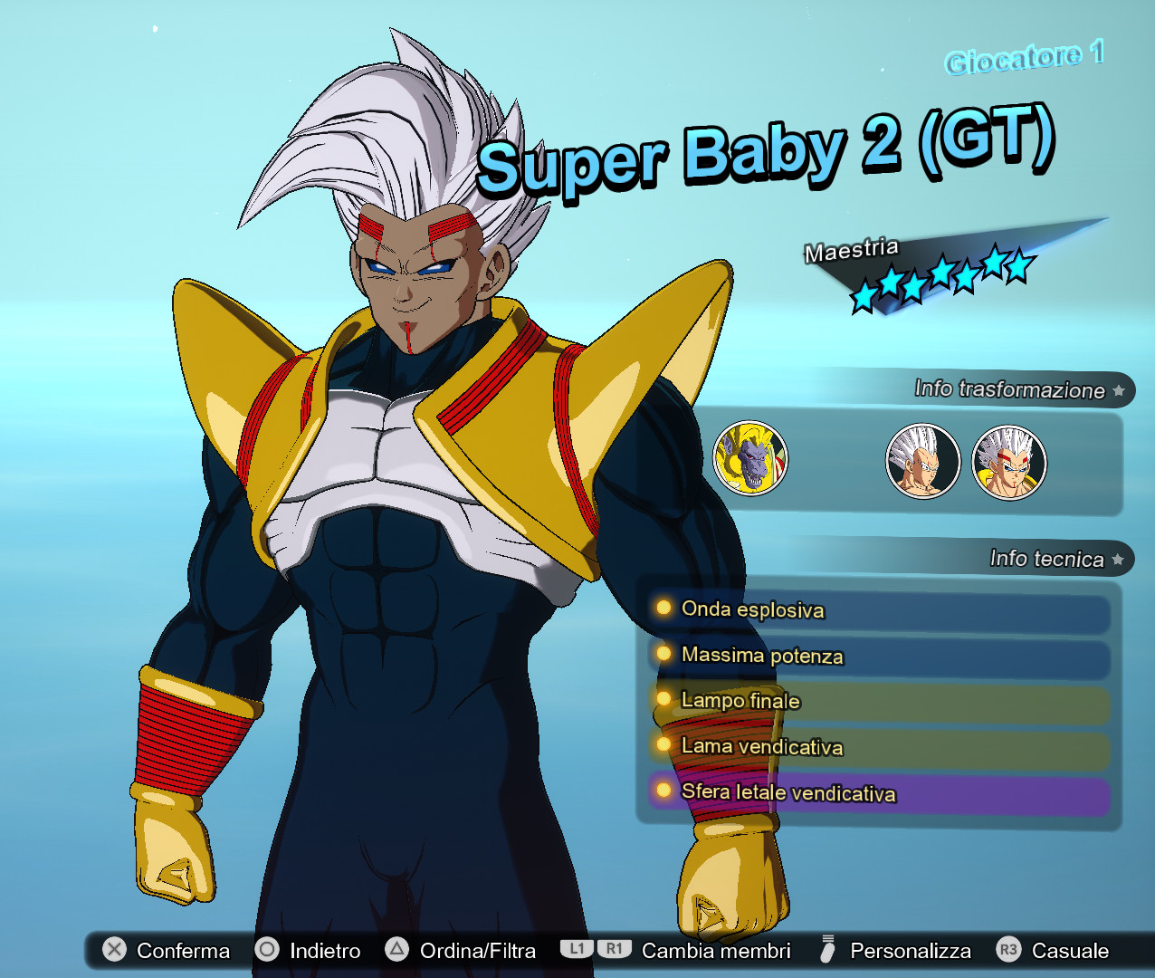 Baby (GT) All Forms Mod for Dragon Ball: Sparking! ZERO | DBSZ Mods