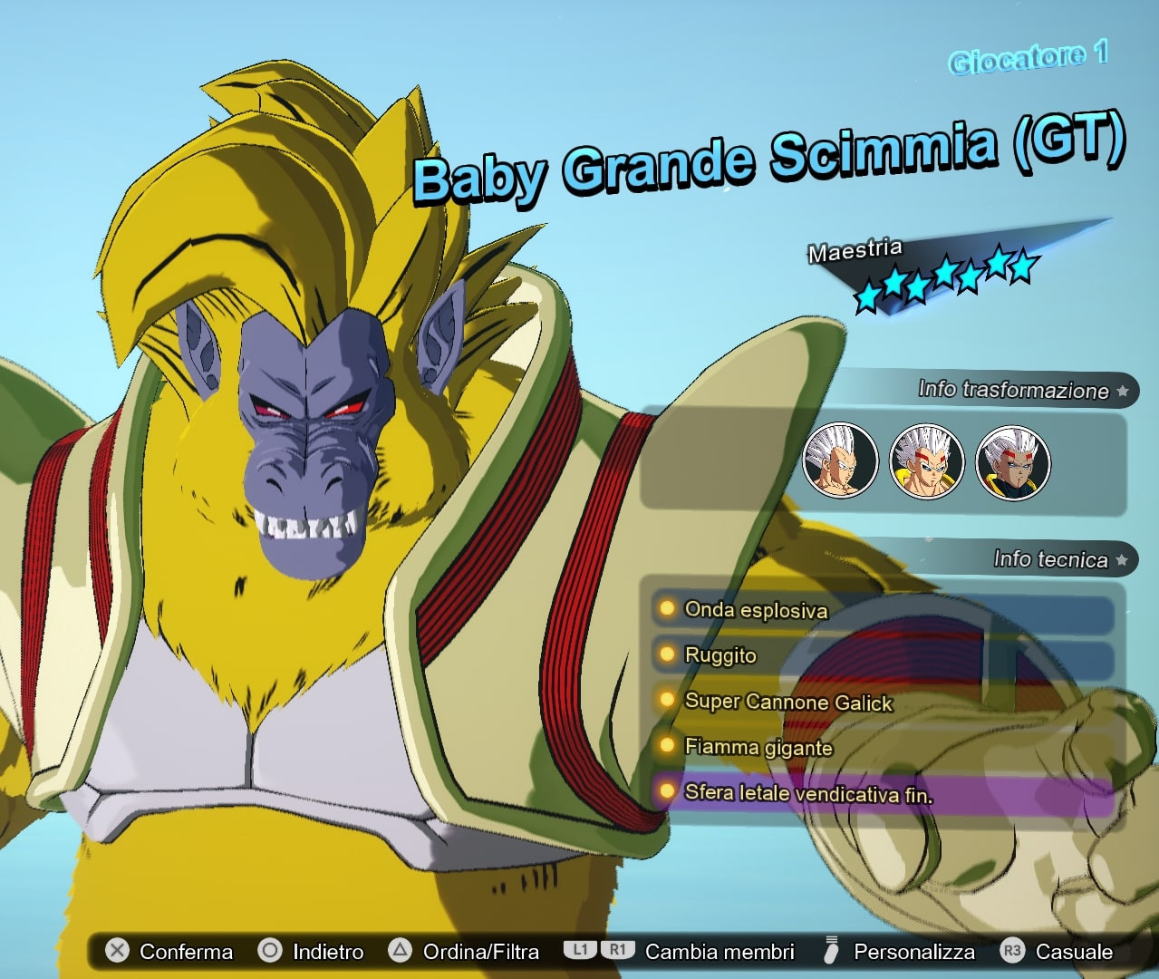 Baby (GT) All Forms Mod for Dragon Ball: Sparking! ZERO | DBSZ Mods