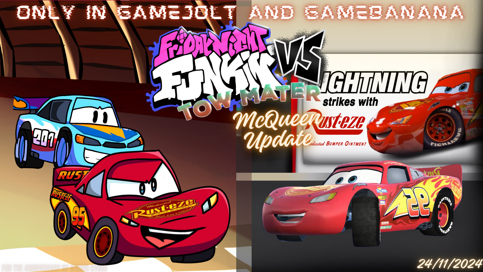 VS Mater (McQueen Update Fixed) Mod for Friday Night Funkin' | FNF Mods
