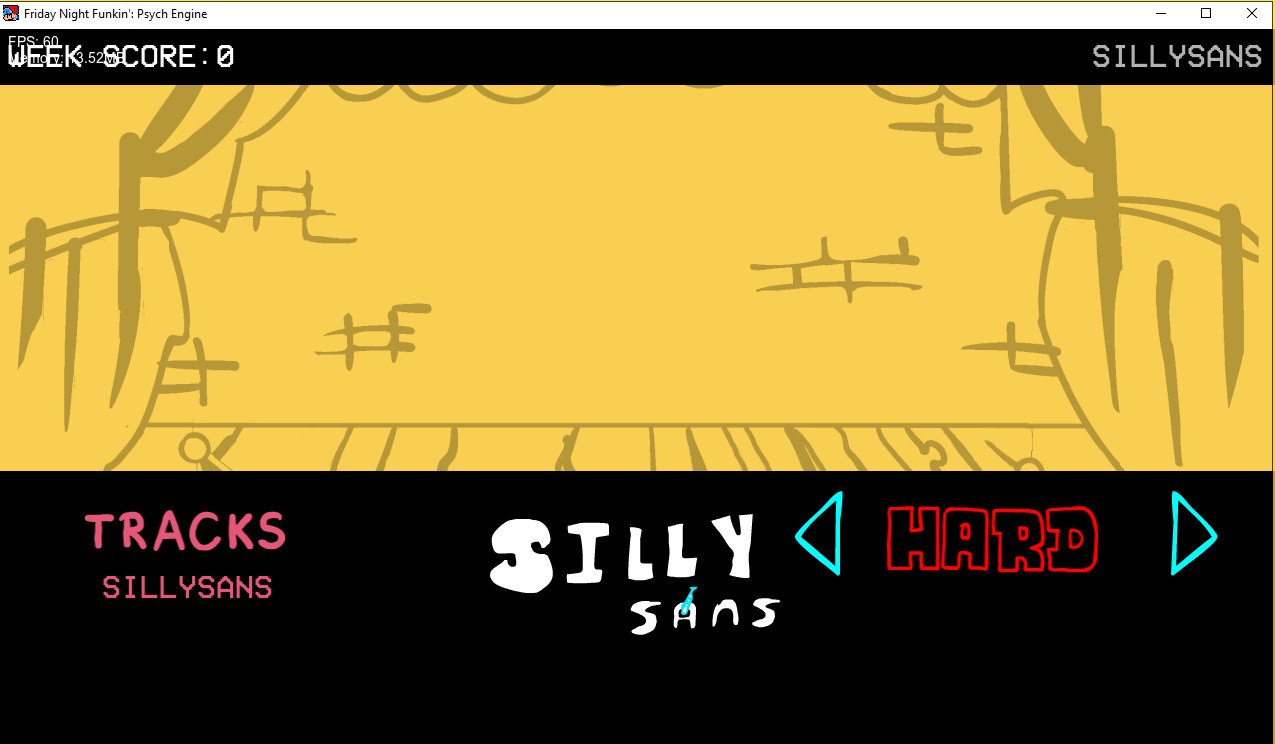 Silly Sans | HIGH EFFORT! | SomeRandomGuy Mod for Friday Night Funkin' | FNF Mods